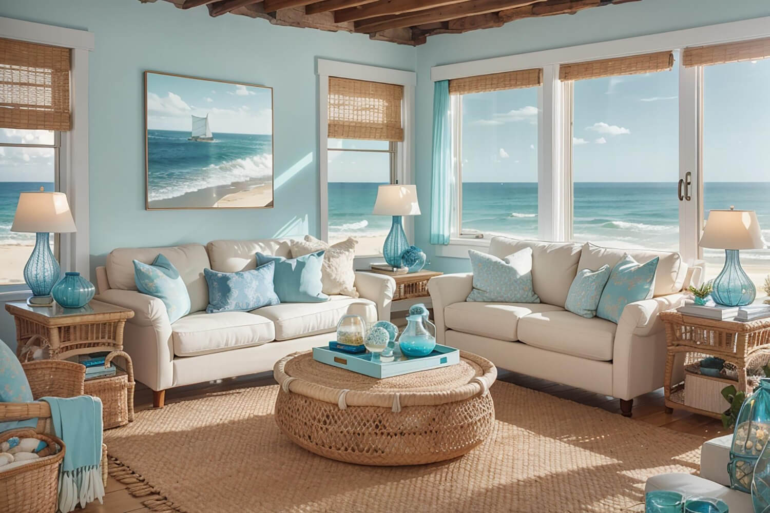 Beachfront Living: The Calm of Coastal Interior Design - THE DESIGN ...